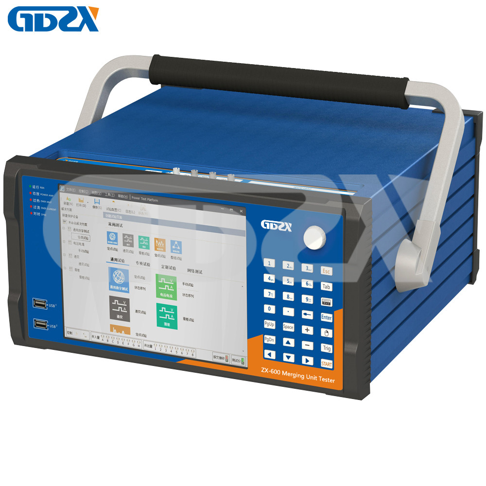 Test de l' unité de fusion des relais de protection du signal ZX-600 ...